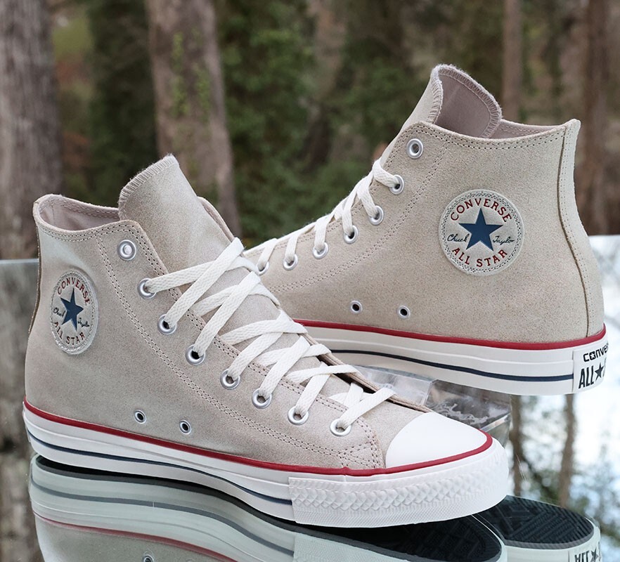 Converse Chuck Taylor All Star Hi Leather Men’s Size 11 Grey Custom ...