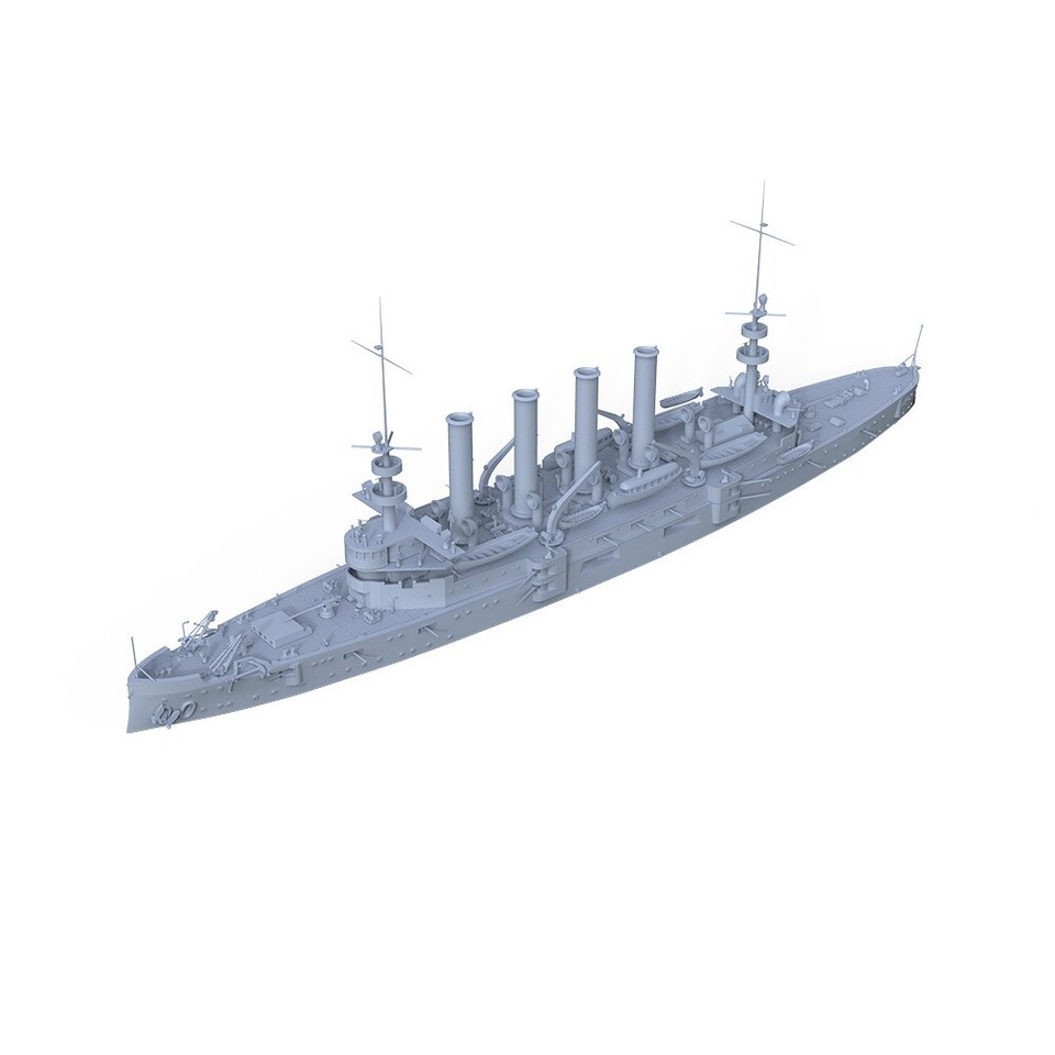 SSMODEL 1/700 511 Military Model Kit USN St.Louis Class Light Cruiser ...
