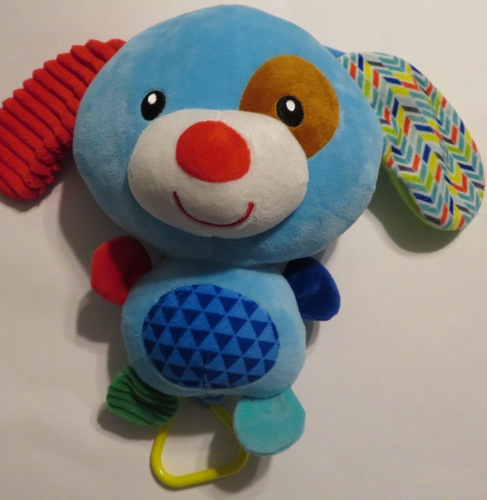 Linzy Puppy Dog Musical Pull String Plush Baby Crib Toy Lullaby Song ...