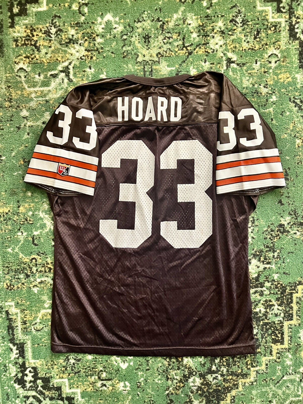 Rare Vintage WILSON Cleveland Browns Leroy Hoard NFL Jersey Men's Large ...