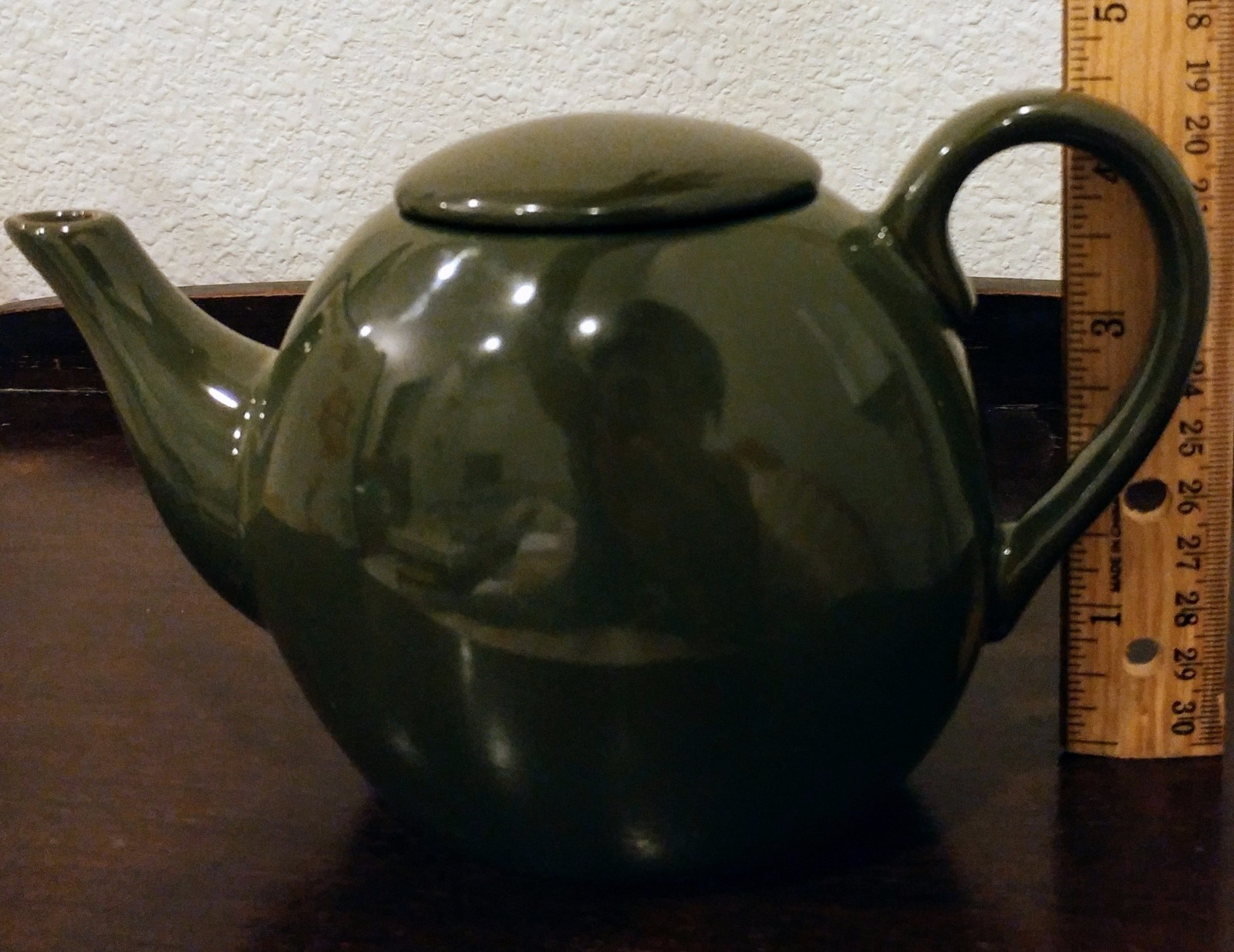 Vintage Green Decorative Teapot Designpac Inc. Melrose Park IL | eBay