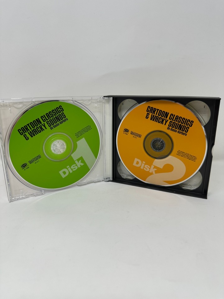 Cartoon Classics & Wacky Sounds (3-CD Set) – Hanna-Barbera / Rhino 2001 ...
