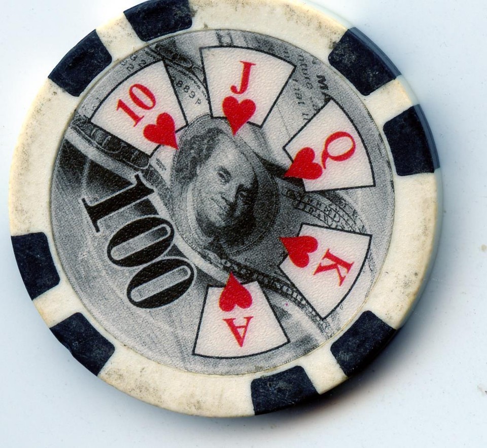 Home Poker Sets: Ben Franklin 100.00 Type 1 | eBay