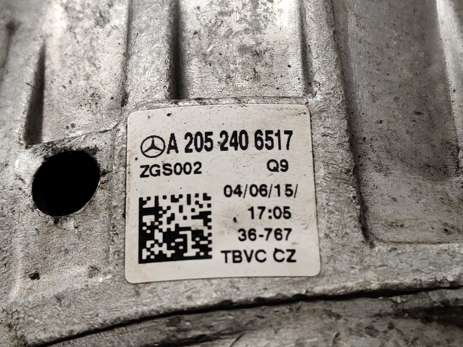 MERCEDES-BENZ C-CLASS W205 100kw 1.6D 2015 Engine Mount Bracket ...