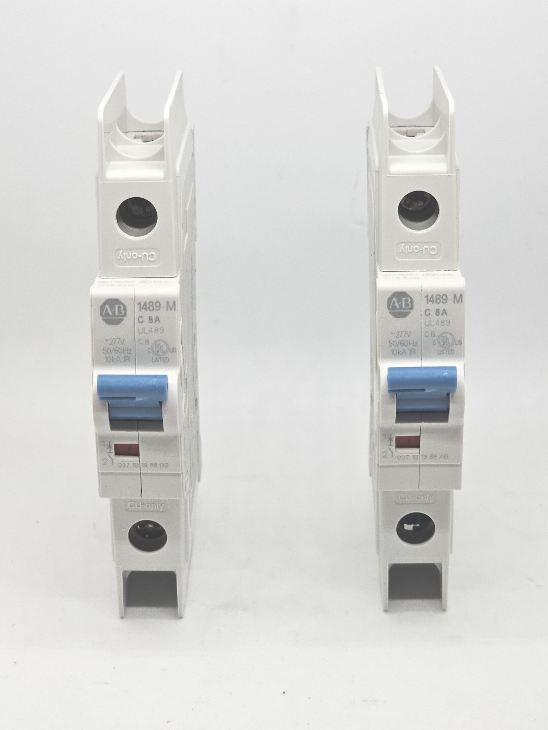 Allen Bradley 1489-M1C080 Circuit Breaker SER D 1 Pole 8A Original OEM ...
