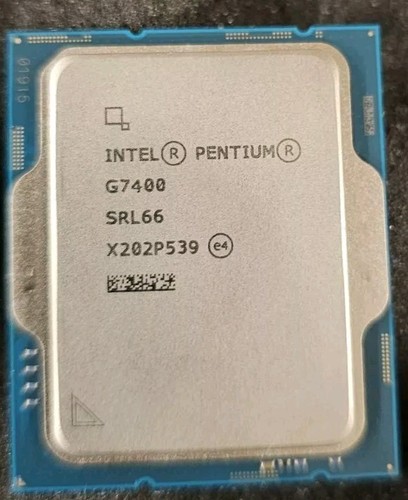 Intel Pentium Alder Lake SRL66 3.70 GHz GOLD-G7400 FCLGA1700 CPU Processor Used | eBay