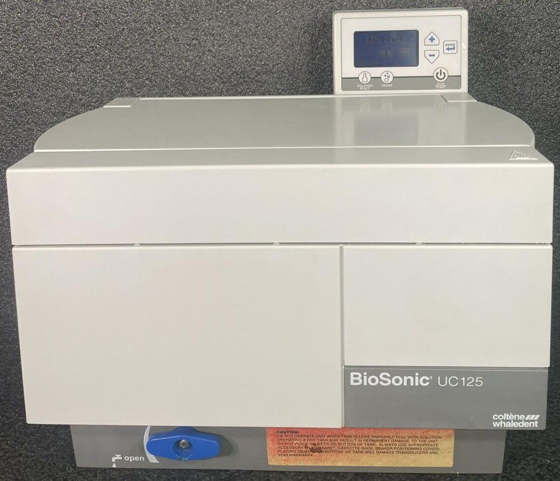 Coltene Whaledent BioSonic UC 125 Dental Ultrasonic Instrument Cleaner ...