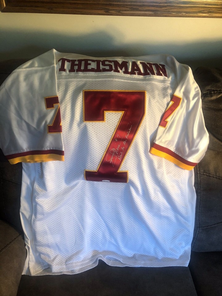 Joe Theismann signed Mitchell & Ness jersey Washington Redskins JSA | eBay