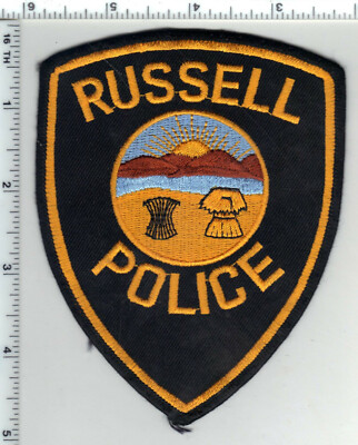 Russell Police (Ohio) 2nd Issue Shoulder Patch | eBay