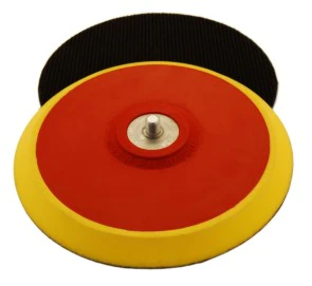 Velocity Hook & Loop No-Hole Orbital Backing Pad 5" 125mm 5/16" Thread ...