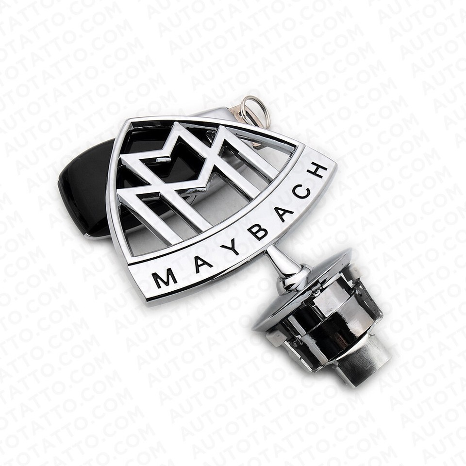 OEM Genuine New Maybach Hood Emblem Ornament Badge Standing Star AMG ...