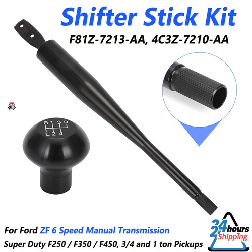 For Ford ZF 6 Speed Manual Transmission Shifter Stick Kit Super Duty ...