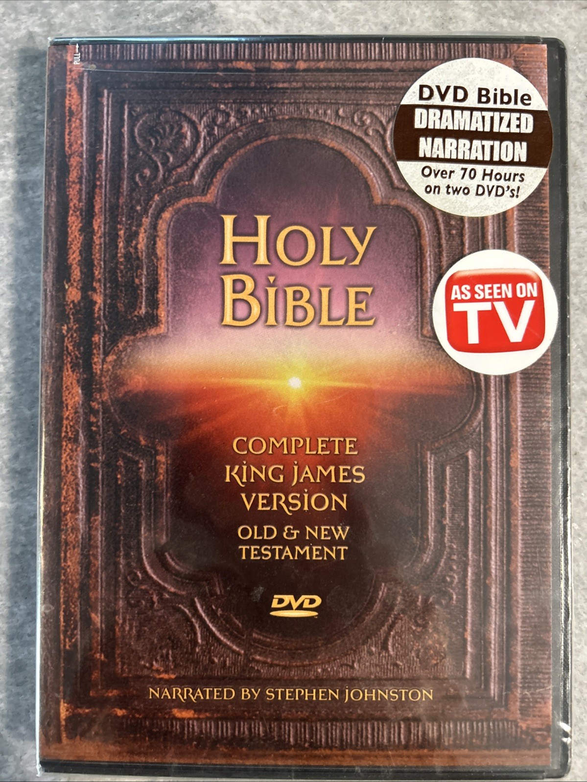 Holy Bible: King James Version - Complete Bible (DVD, 2003, 2-Disc Set ...