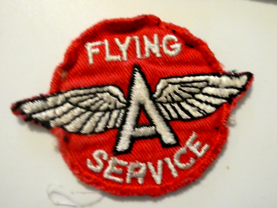 Vintage Original 50's FLYING A SERVICE PATCH, CAT and FREIGHTLINER ...
