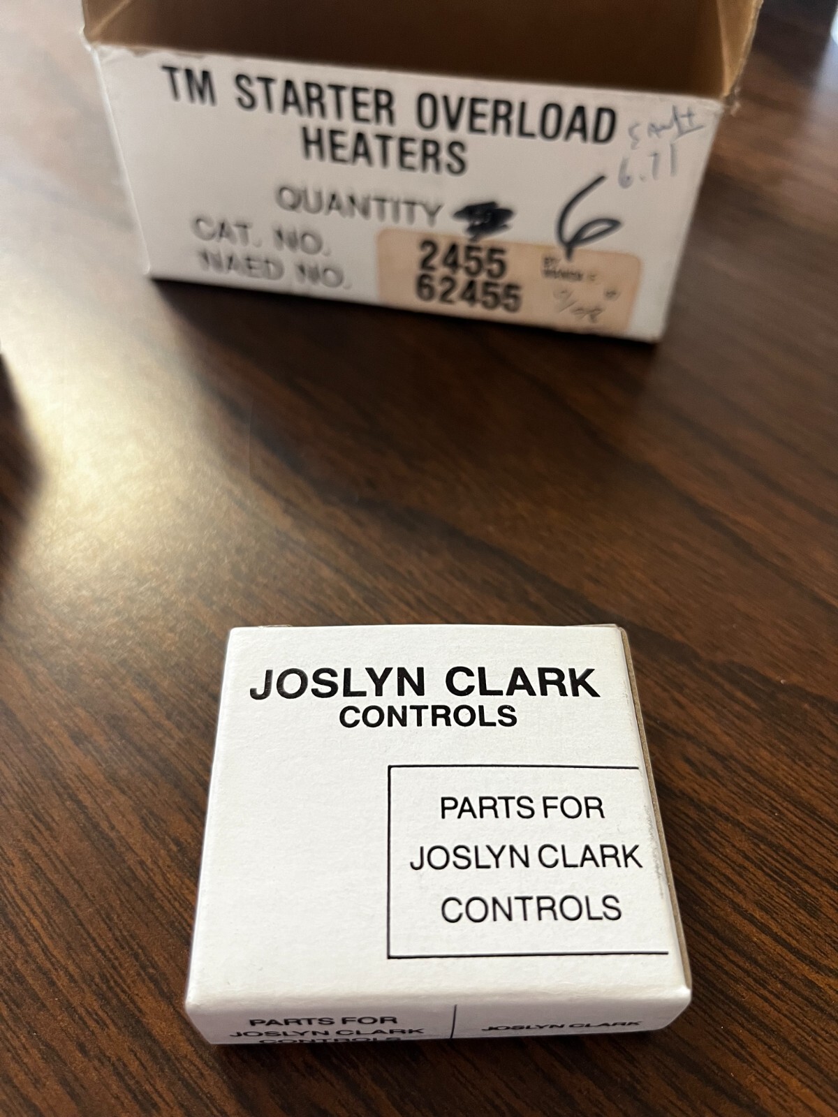 Joslyn Clark Controls 2455 Electric Heaters Overload Thermal Heater ...