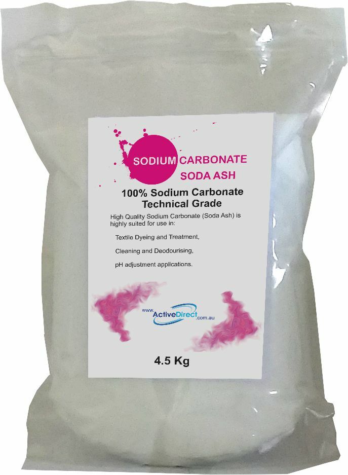 Natural Soda Ash Dye Fixer Sodium Carbonate Washing Soda increase Pools ...