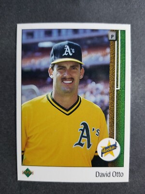 1989 Upper Deck rookie DAVID OTTO card # 4 [C9] | eBay