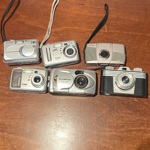 Lot of 6, UNTESTED, Cameras - Kodak, Olympus, Fujifilm, Photrix- As Is ...