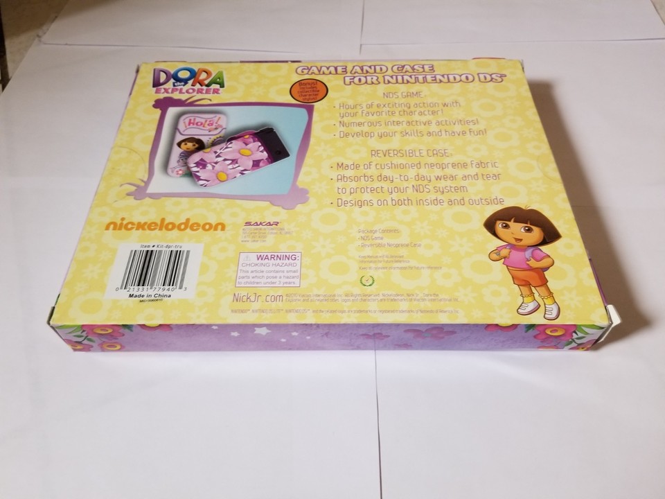 Dora Saves Snow Princess Nintendo DS Game and Case Bundle new ...