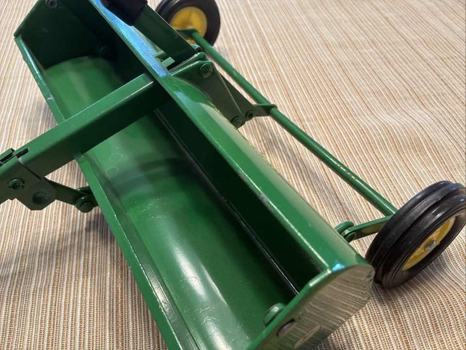 Vintage John Deere Box Carry Scraper Dirt By Ertl 1/16 Scale Farm Toy ...