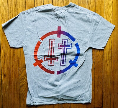 Rare VOID DC Hardcore Punk Split Fountain Dbl-sided Shirt Medium Gray ...