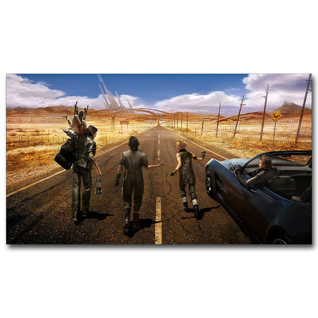 Final Fantasy XV New Game Silk Poster 12x21 16x28inch | eBay