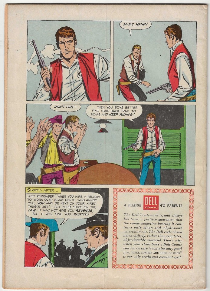 Gunsmoke 679 Dell Four Color Comics Western 1955 VG+ | eBay