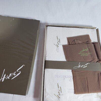 Hanes 220L 9.5L-10.5L 3 Pair Stocking Cantrece II Sandalfoot Mayfair | eBay