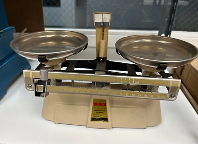 Jewelers Ohaus Pennyweight Balance Scale Capacity 50 t oz x .2 dwt ...
