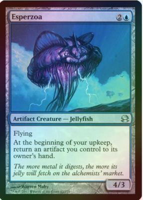 1 x Esperzoa - Foil - Modern Masters 2013 - LP - Magic The Gathering ...