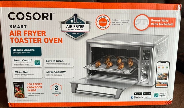 COSORI CTO-R301S-SUSW Toaster Oven Air Fryer Smart 32QT Large Stainless ...