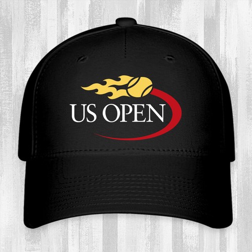 US Open Tennis Grand Slam Black Hat Twill Cap Baseball Cap Size S/M & L ...