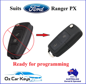 FORD RANGER PX 2011 2012 2013 2014 2015 CAR REMOTE TRANSPONDER FLIP KEY ...