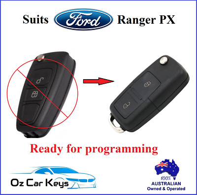 FORD RANGER PX 2011 2012 2013 2014 2015 CAR REMOTE TRANSPONDER FLIP KEY ...