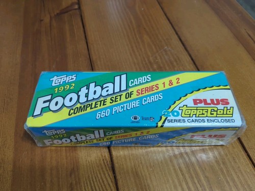 1992 Topps Football Complete Set Series 1 & 2 Factory Sealed 680 + 20 ...