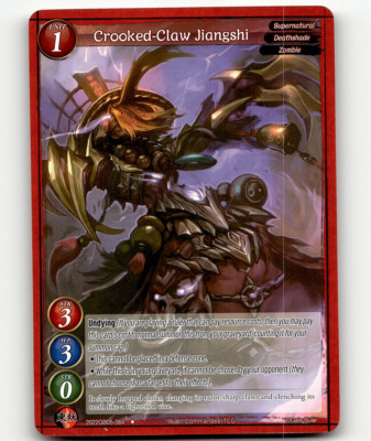 Gate Ruler Crooked-Claw Jiangshi Shout with the Geas 2022GB05-064 | eBay