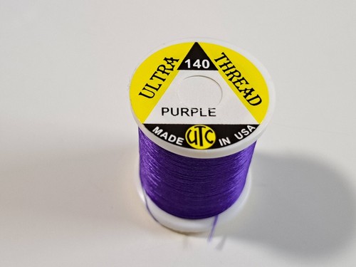 UTC Ultra Thread 140 Denier Fly Tying Medium Waxed Flat Jig Wrapping ...