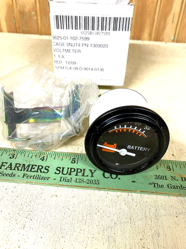 DATCON 06352-12 VOLTMETER 24V, MODEL 831cu | eBay