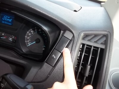 FORD TRANSIT CUSTOM / MK8 - DASH BUTTON SWITCH BLANK INSERT - GENUINE ...