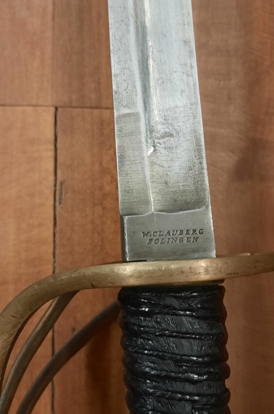 Antique Civil War Cavalry Sword US Model 1840 Clauberg Solingen ...