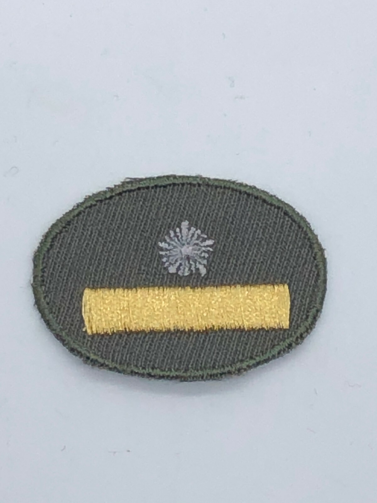 Vintage East German General Hat Rank Patch SCARCE 1 Star - UNISSUED | eBay