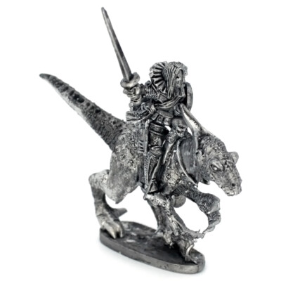 Dark Elf Raptor Rider With Sword 28mm Metal Unpainted | eBay UK