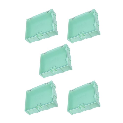 5Pcs/Set SMD SMT Electronic Component Container Case Mini Storage Boxes ...