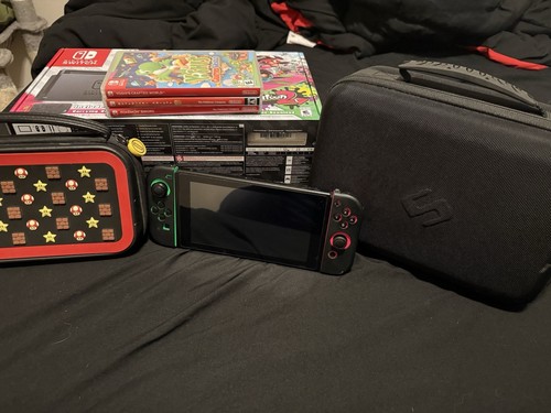 Nintendo Switch Splatoon 2 Edition Console - 5 Games, accessories ...