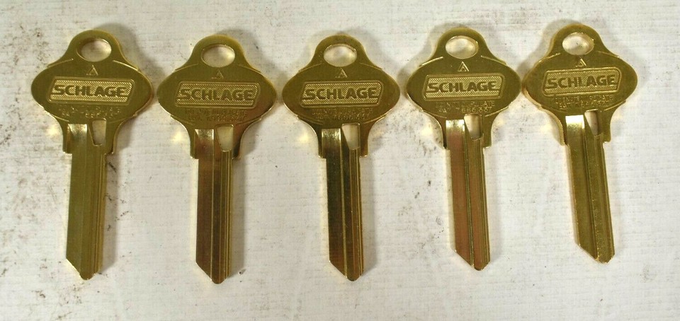5 Schlage Everest 29 35-270 S123 Key Blank Commercial Do Not Duplicate ...