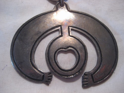 FUR TRADE "FRIENDSHIP TRADE SILVER GORGET, UNIQUE TRADE BEAD NECKLACE ...