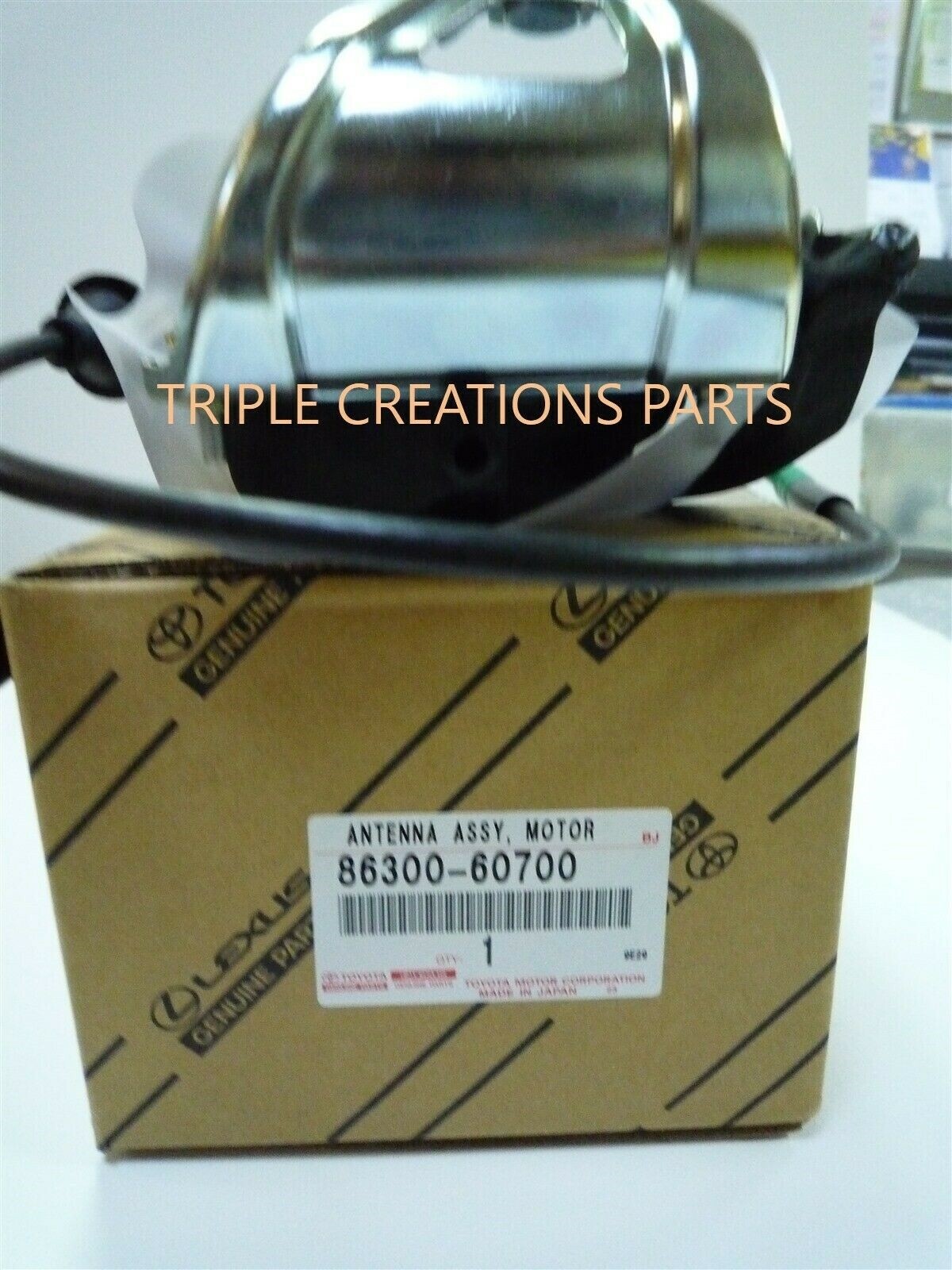 8630060700 Genuine Toyota Land Cruiser Antenna Assy Motor 86300-60700 ...