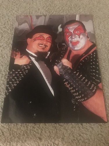 Vintage WWF DEMOLITION AX & MR. FUJI Wrestling Pinup Photo 1988 1980s ...