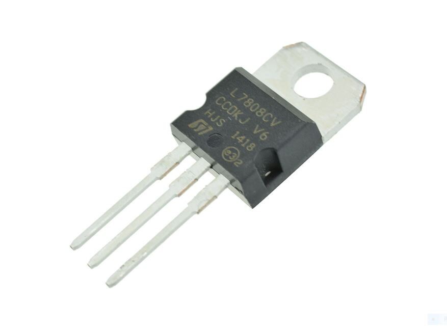 5 PCS 7808 L7808 L7808CV LM7808 8V Voltage Regulator Positive TO-220 1 ...