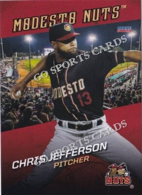 2023 Modesto Nuts Chris Jefferson RC Rookie Seattle Mariners Minor ...